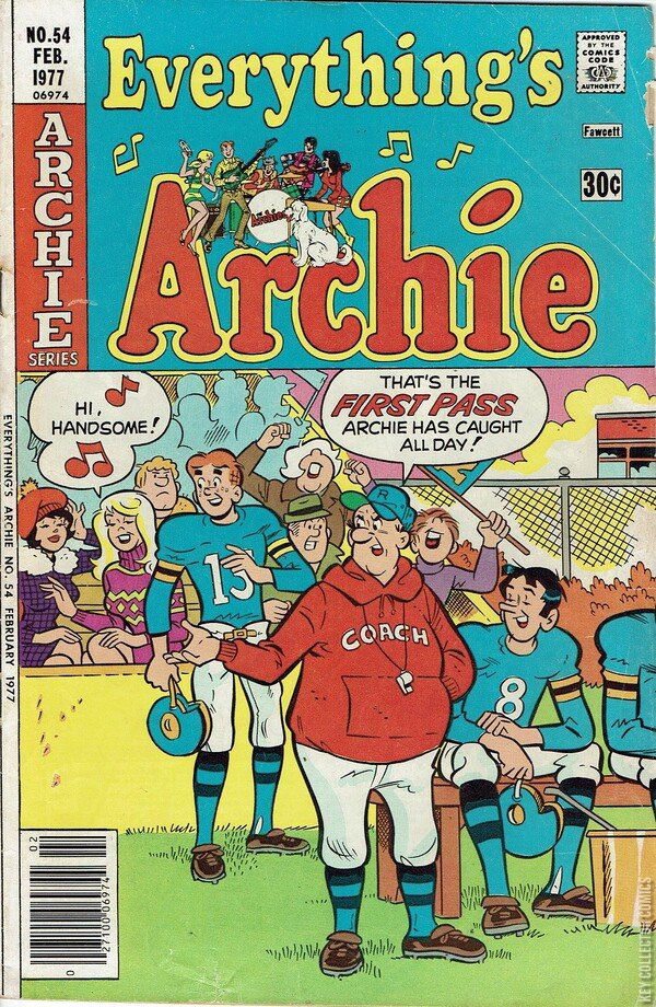 Everything's Archie #54 Published February 1977 | Key C