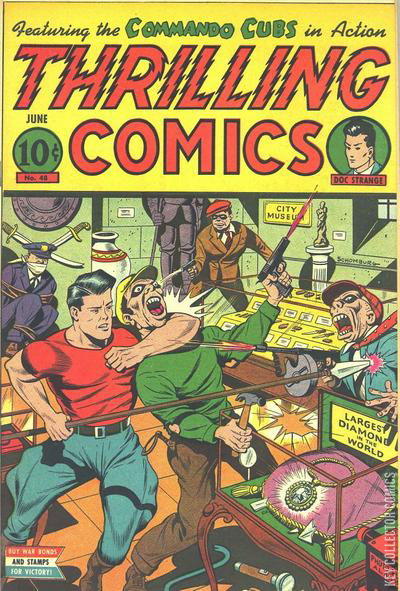 Thrilling Comics by Pines | Key Collector Comics