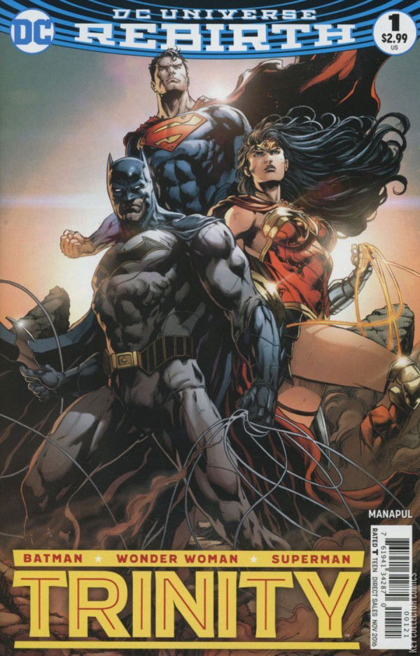 Trinity #1 Variant Published September 2016 | Key Coll