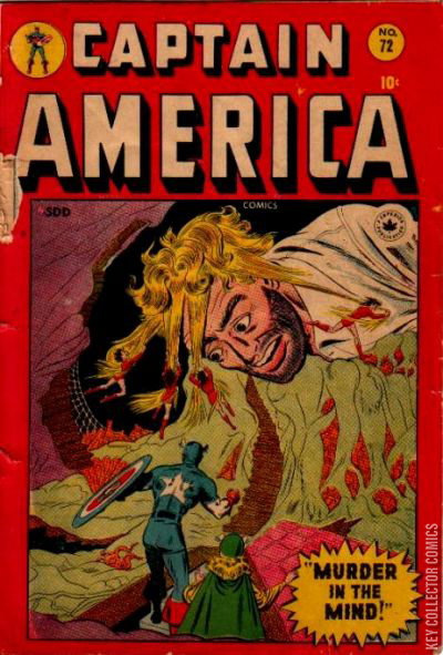 Captain America Comics #72 Canadian Published June 194