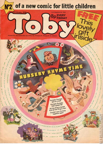 Toby by IPC Magazines | Key Collector Comics