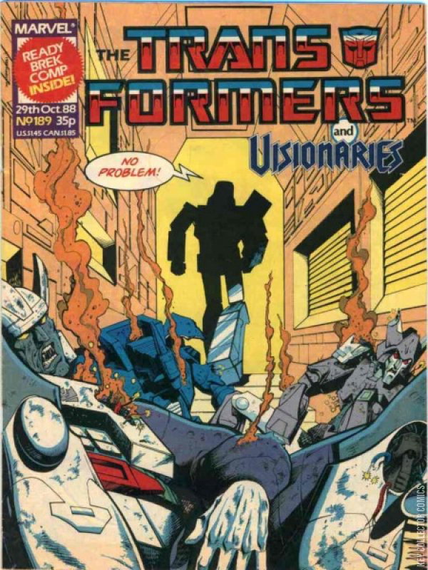 Transformers Magazine, The (UK) #189 Published October