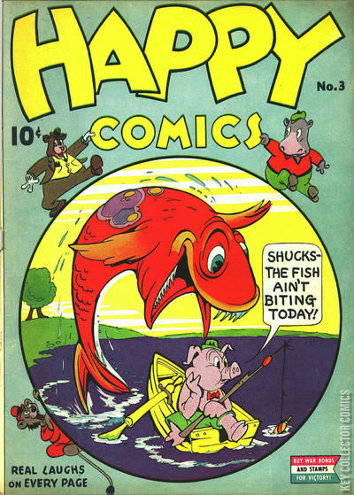 Happy Comics #3 Published January 1944 | Key Collector