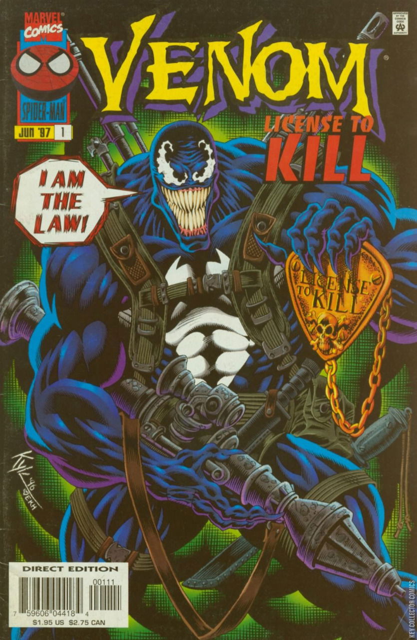 Venom: License to Kill by Marvel | Key Collector Comics