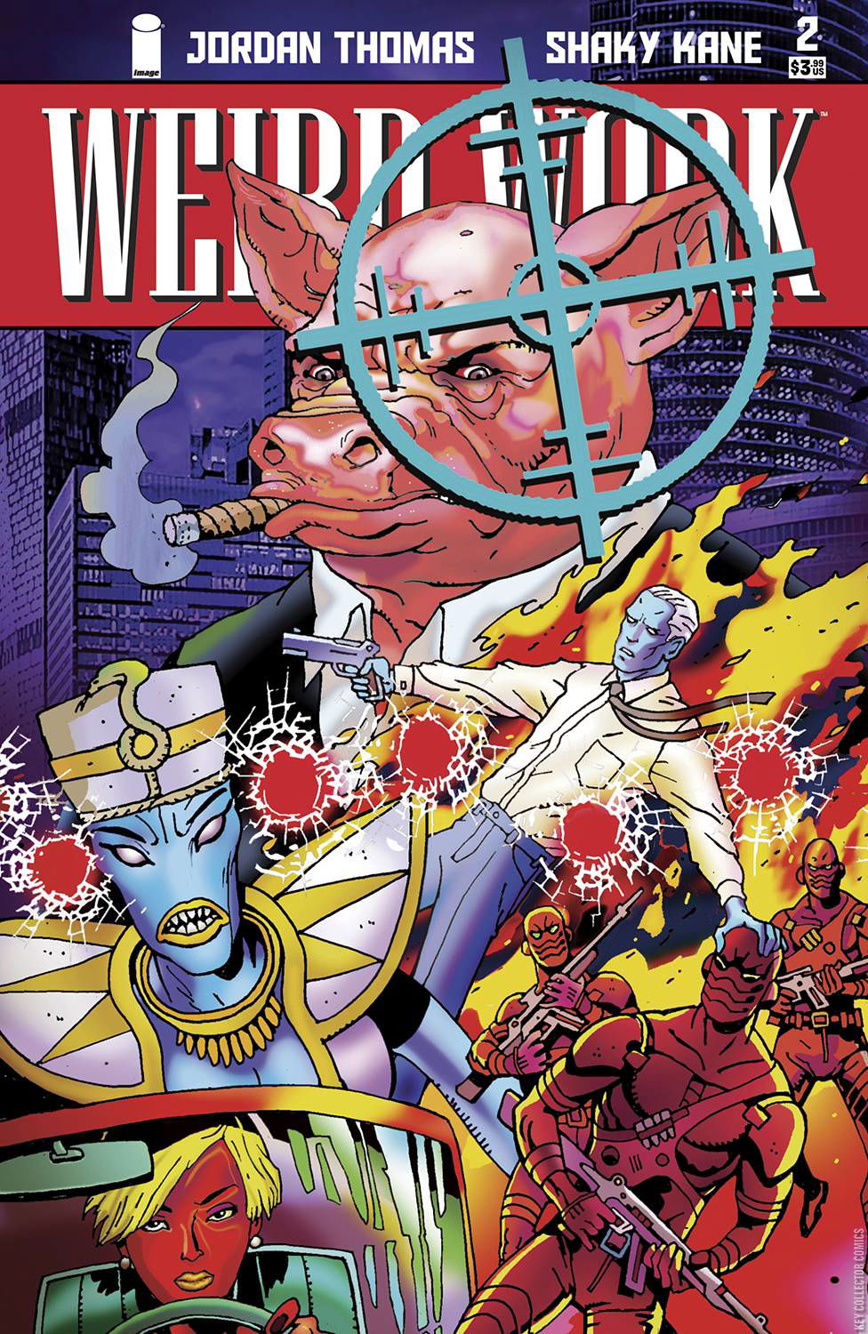 Weird Work #2 Variant Published August 2023 | Key Coll