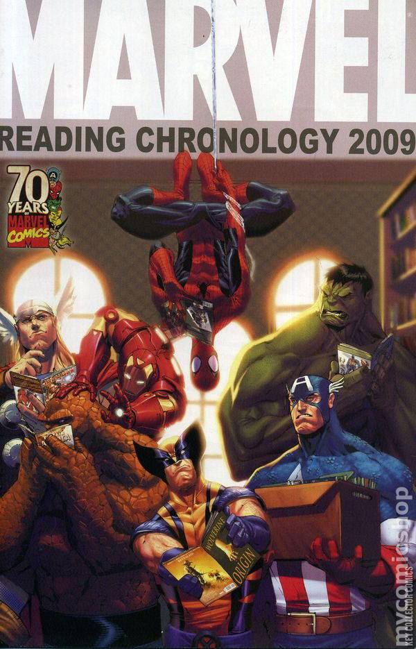 Marvel Reading Chronology 2009 #0 Published May 2009