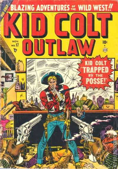 Kid Colt Outlaw #17 Published November 1951 | Key Colle