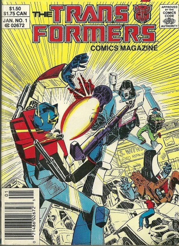 Transformers Comics Magazine by Marvel | Key Collector Comics