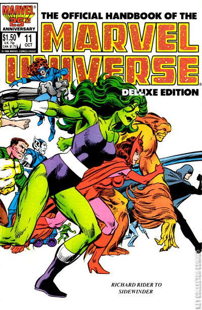 The Official Handbook of the Marvel Universe - Deluxe Editio