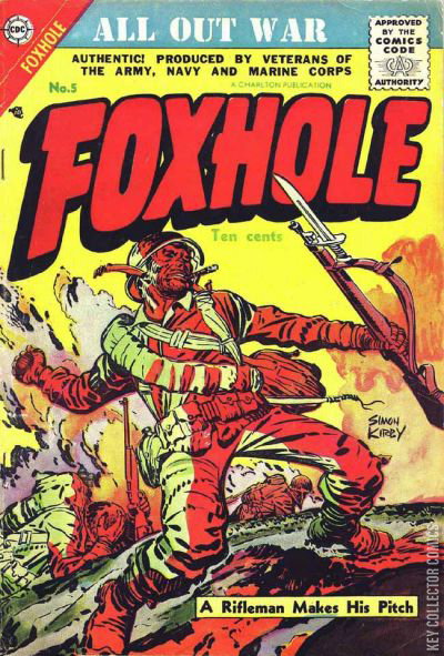 Foxhole #5 Published July 1955 | Key Collector Comics