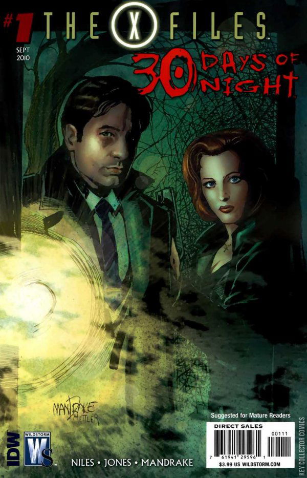 The X-Files / 30 Days of Night #1 Variant Published July 20