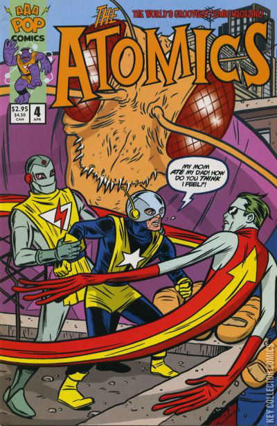 The Atomics #4 Published April 2000 | Key Collector Comics