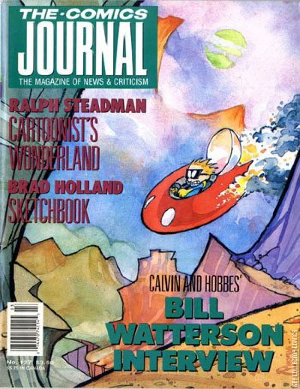 Comics Journal #127 Published February 1989 | Key Colle