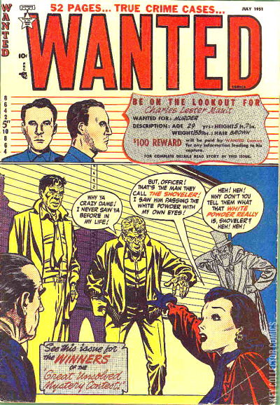 Wanted Comics #39 Published July 1951 | Key Collector Comics
