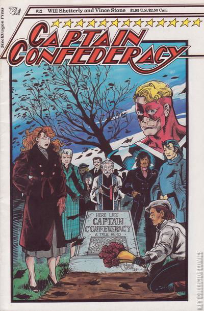 Captain Confederacy #12 Published October 1988 | Key Co