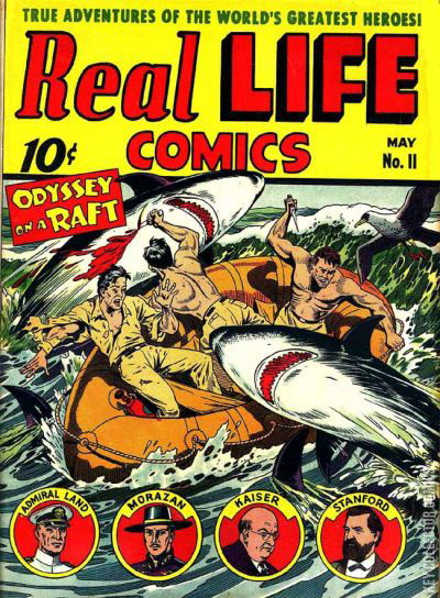 Real Life Comics #11 Published May 1943 | Key Collector
