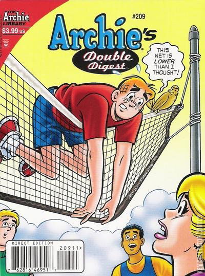Archie Double Digest #209 Published June 2010 | Key Col