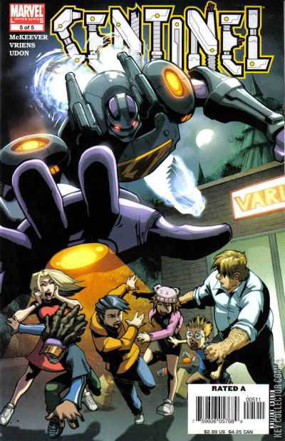 Sentinel #5 Published March 2006 | Key Collector Comics