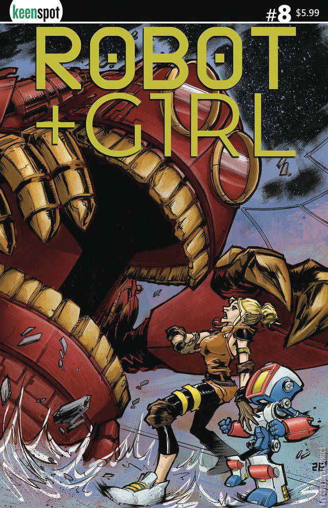 Robot + Girl #8 Variant Published June 2025 | Key Coll