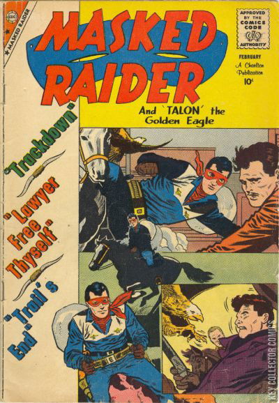 Masked Raider #22 Published February 1960 | Key Collect