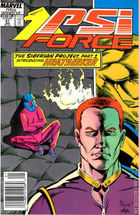 Psi-Force #27 Published January 1989 | Key Collector Comics