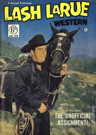 Lash LaRue Western #58 UK Edition Published January 19