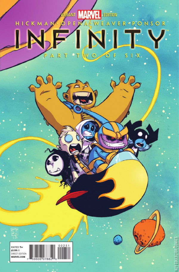 Infinity #2 Variant Published September 2013 | Key Col