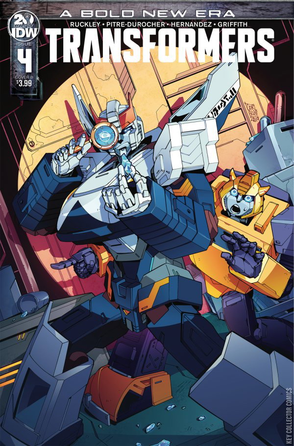 Transformers #4 Published May 2019 | Key Collector Comics