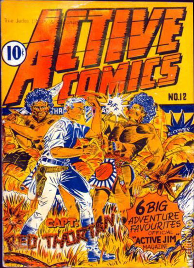 Active Comics #12 Published July 1943 | Key Collector Comics