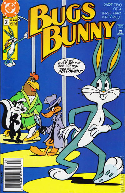 Bugs Bunny #2 Newsstand Published July 1990 | Key Coll