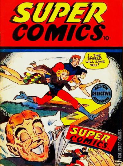 Super Comics #4 Published January 1944 | Key Collector