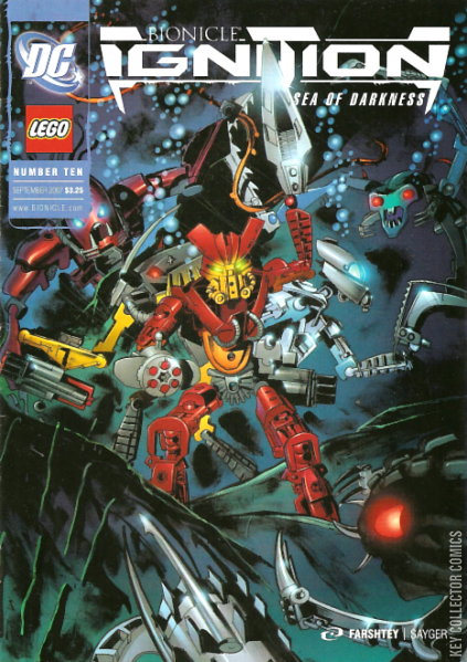 Bionicle: Ignition #10 Published September 2007 | Key C