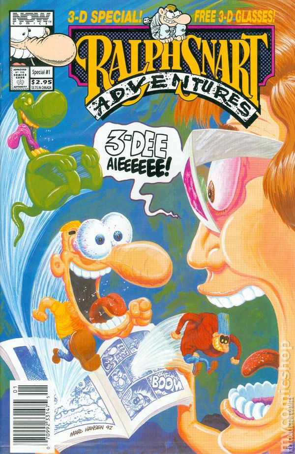 Ralph Snart Adventures 3-D Special by Now | Key Collector Comics