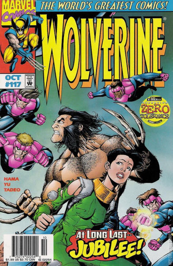 Wolverine #117 Newsstand Published October 1997 | Key