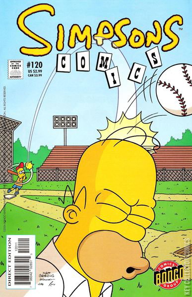 Simpsons Comics #120 Published July 2006 | Key Collecto