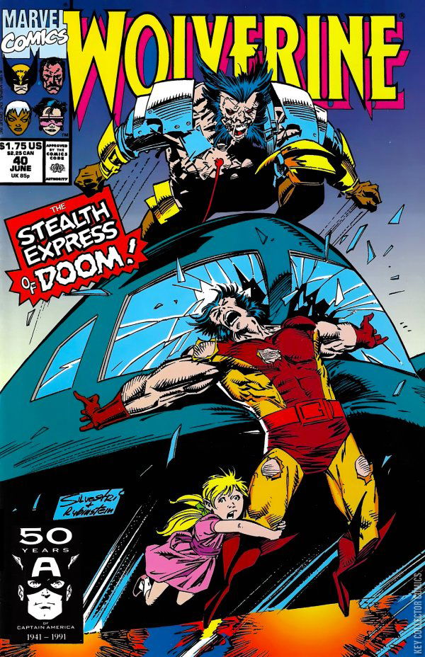 Wolverine #40 Published June 1991 | Key Collector Comics