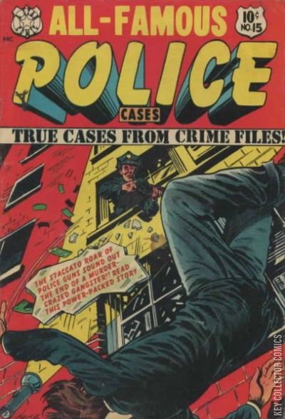 All-Famous Police Cases #15 Published June 1954 | Key C