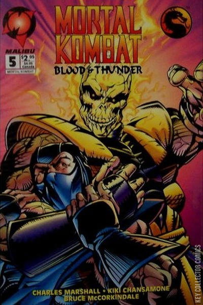 Mortal Kombat Blood & Thunder #5 Published February 199