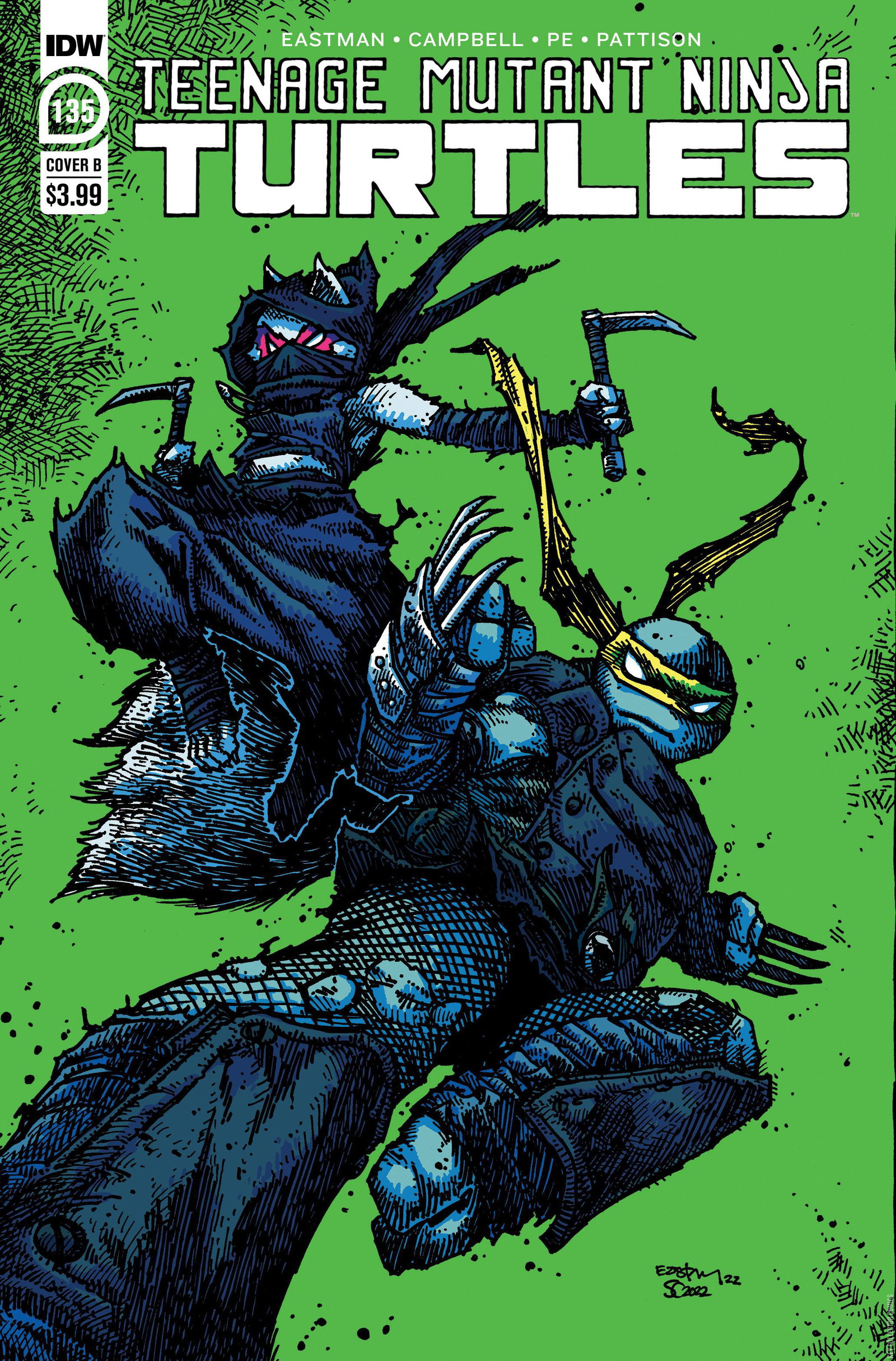 Teenage Mutant Ninja Turtles #135 Variant Published Decembe