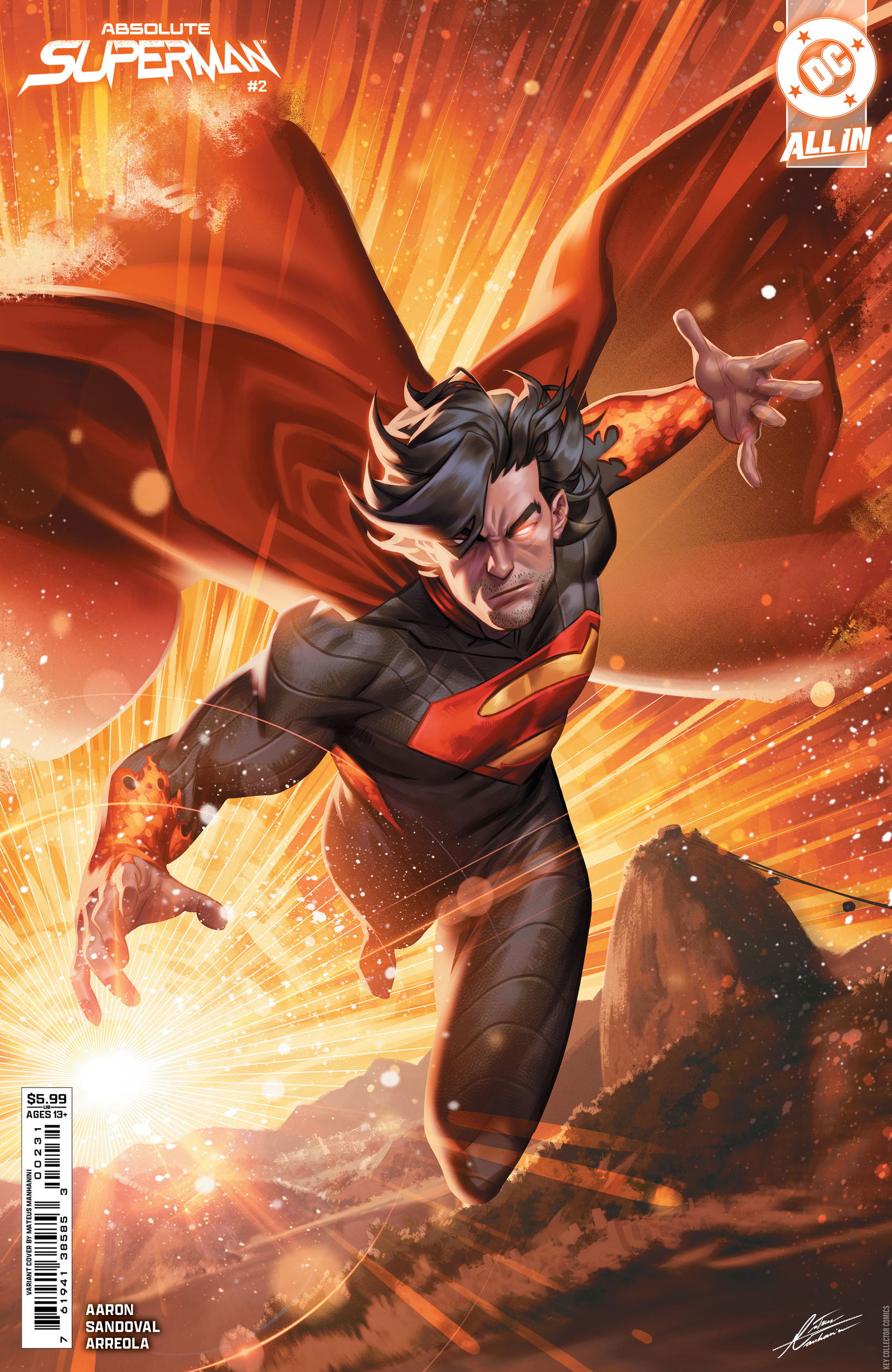 Absolute Superman #2 Variant Published December 2024