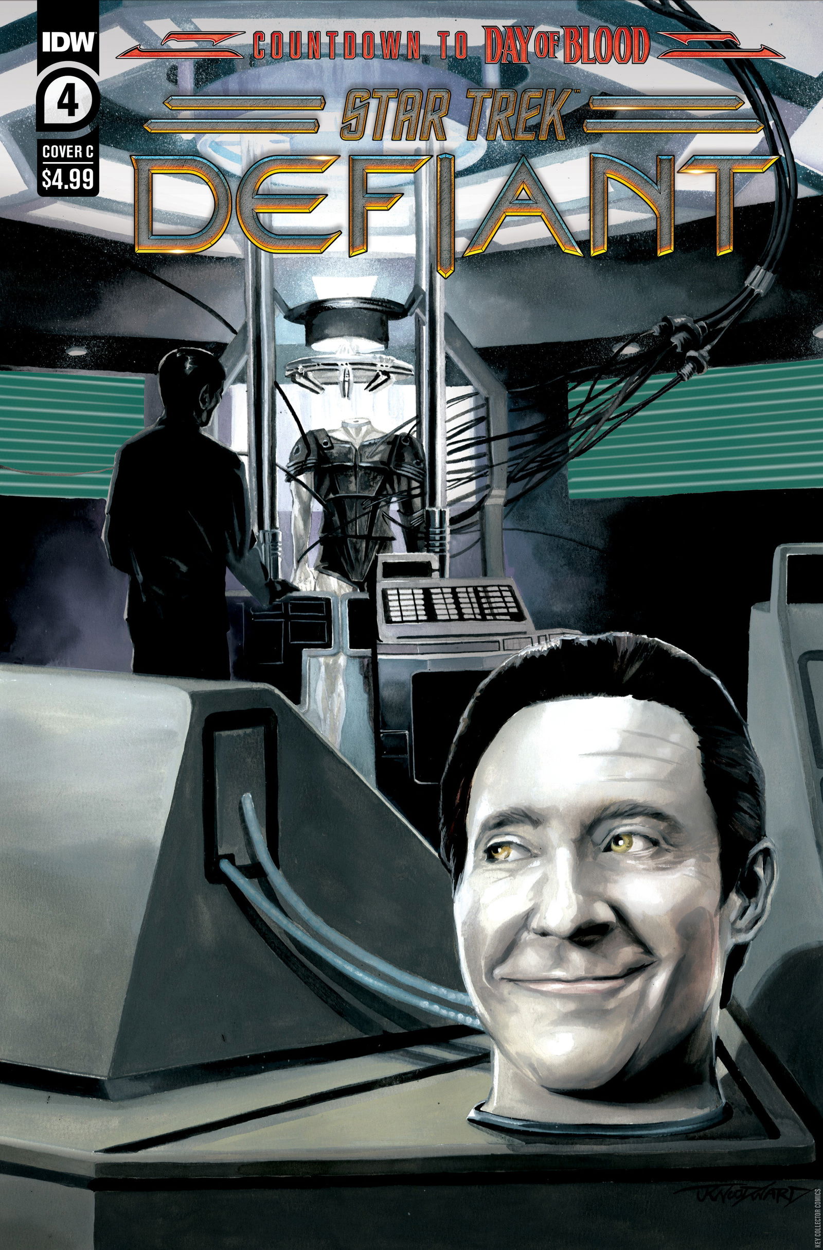Star Trek: Defiant #4 Variant Published June 2023 | Ke