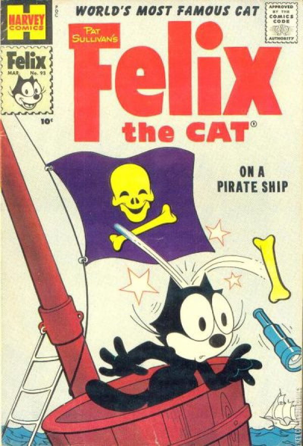 Felix the Cat #93 Published March 1958 | Key Collector