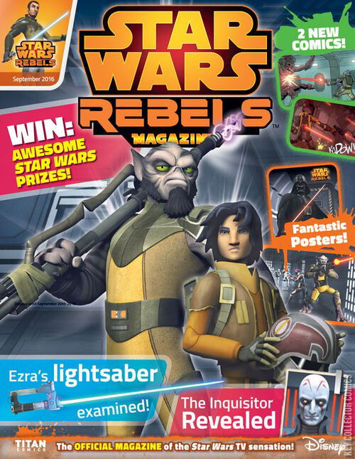 Star Wars Rebels Magazine #6 Newsstand Published June