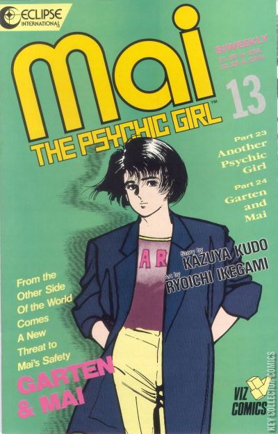 Mai, the Psychic Girl #13 Published November 1987 | Key