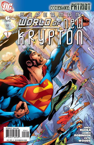 Superman: World of New Krypton #6 Variant Published August