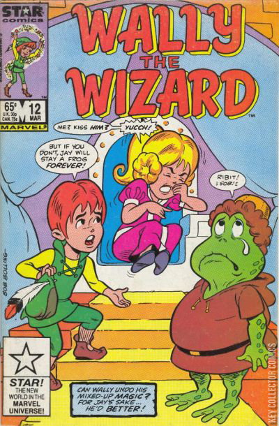 Wally the Wizard #12 Published November 1986 | Key Coll