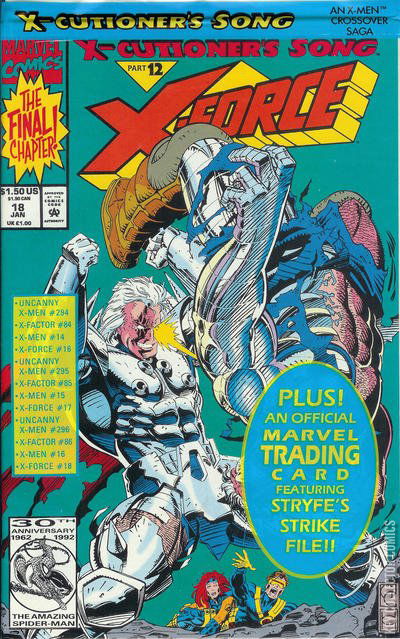 X-Force #18 Variant Published January 1993 | Key Colle