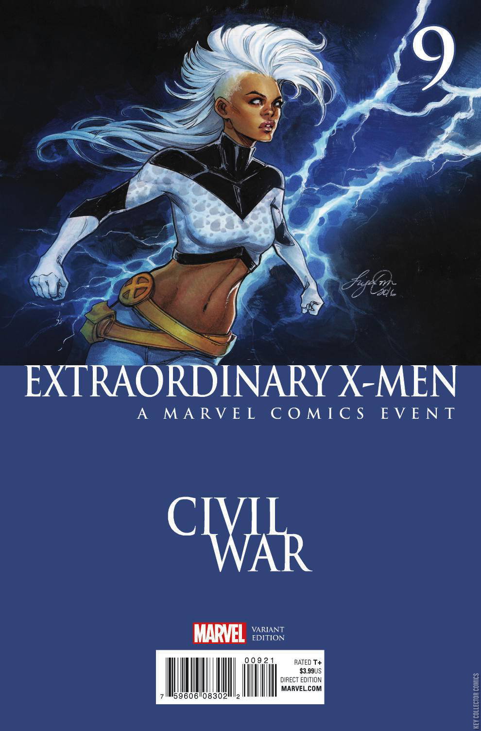 Extraordinary X-Men #9 Variant Published April 2016