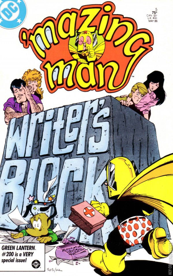 'Mazing Man #5 Published May 1986 | Key Collector Comics