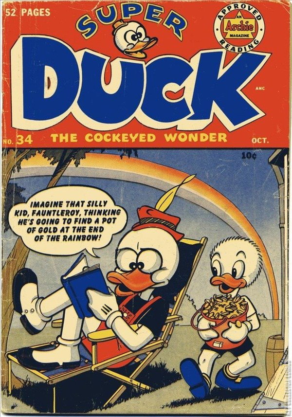 Super Duck #34 Published October 1950 | Key Collector Comics